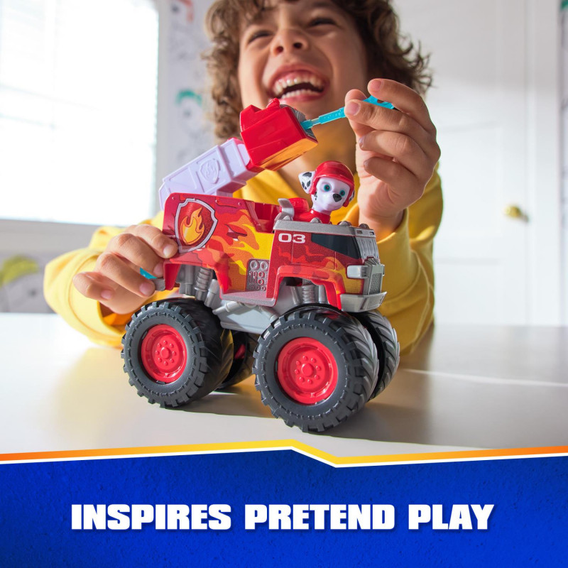 Paw Patrol Rescue Wheels Themed Vehicle - Marshall