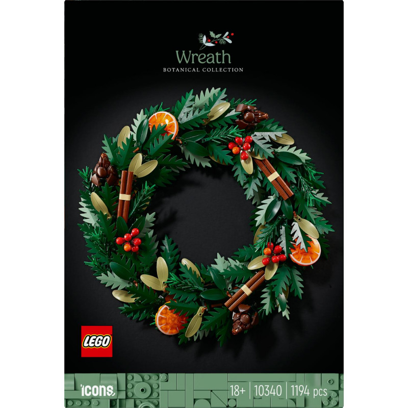 LEGO Botanicals Wreath 10340 - Afterpay Available!