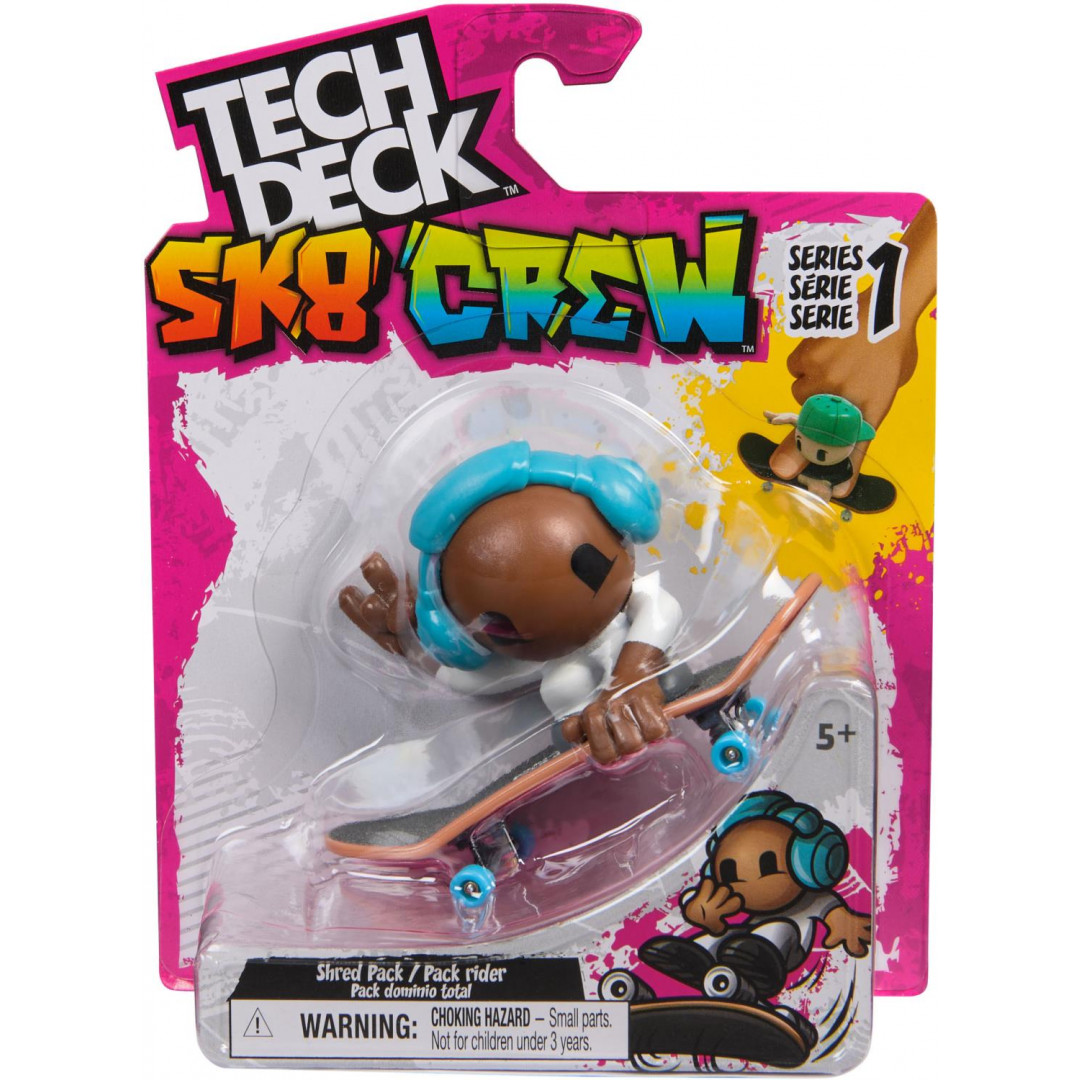 Tech Deck Acs 96mm Single Sk8 Crew - Afterpay Available!