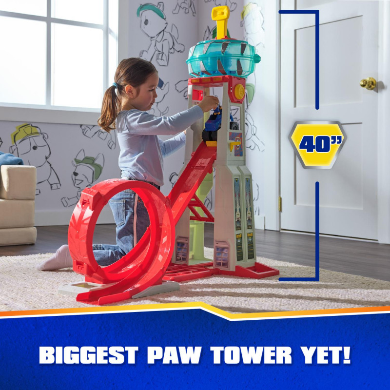 Paw Patrol Rescue Wheels Super Loop HQ Tower - Afterpay