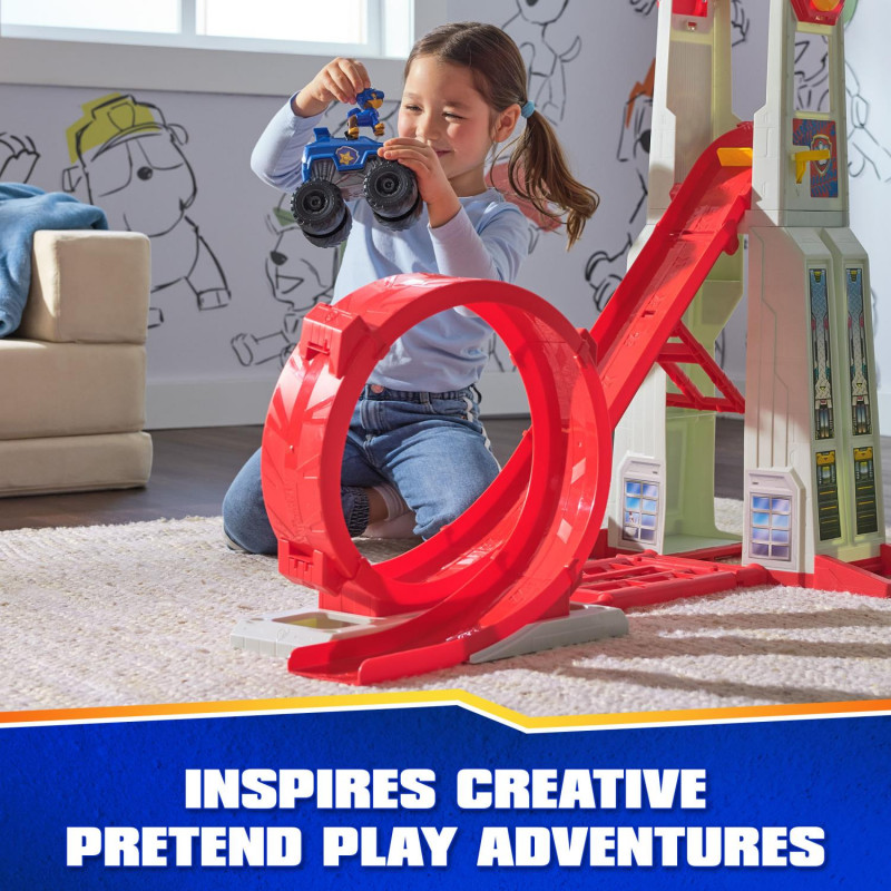 Paw Patrol Rescue Wheels Super Loop HQ Tower - Afterpay
