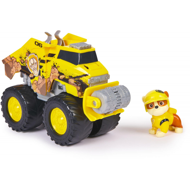 Paw Patrol Rescue Wheels Themed Vehicle - Rubble - Afterpay