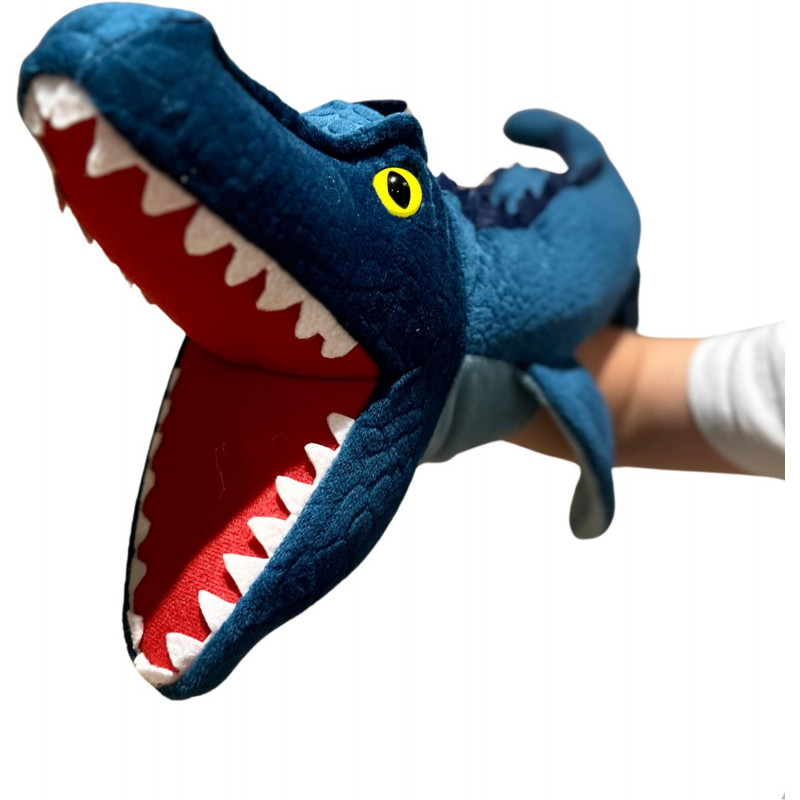 Johnco - Plush Hand Puppet - Mosasaurus - Afterpay