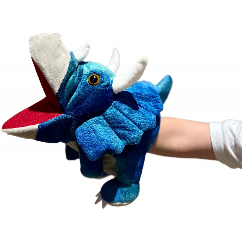 Johnco - Plush Hand Puppet - Stegosaurus - Afterpay