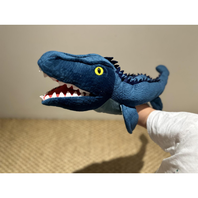 Johnco - Plush Hand Puppet - Mosasaurus - Afterpay