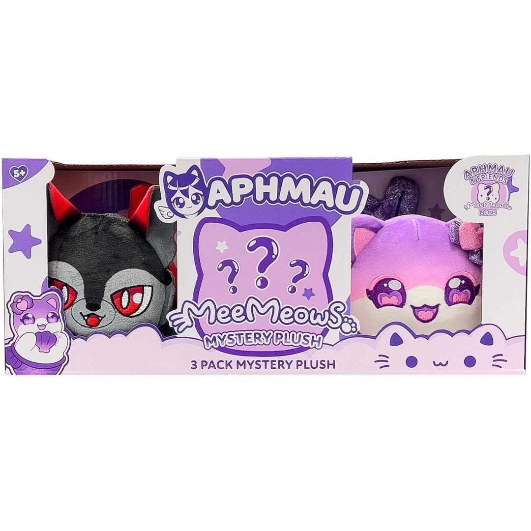 Aphmau Meemeow 6" Plush Aphmau & Friends Collection Set - 3