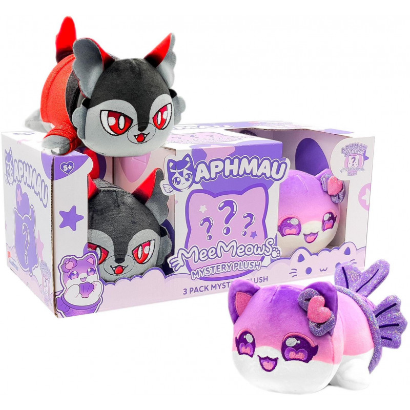 Aphmau Meemeow 6" Plush Aphmau & Friends Collection Set - 3