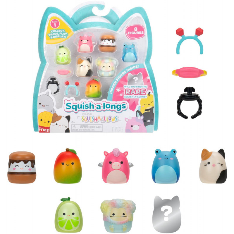 Squish-A-Longs 8 Pack Assorted - Afterpay Available!