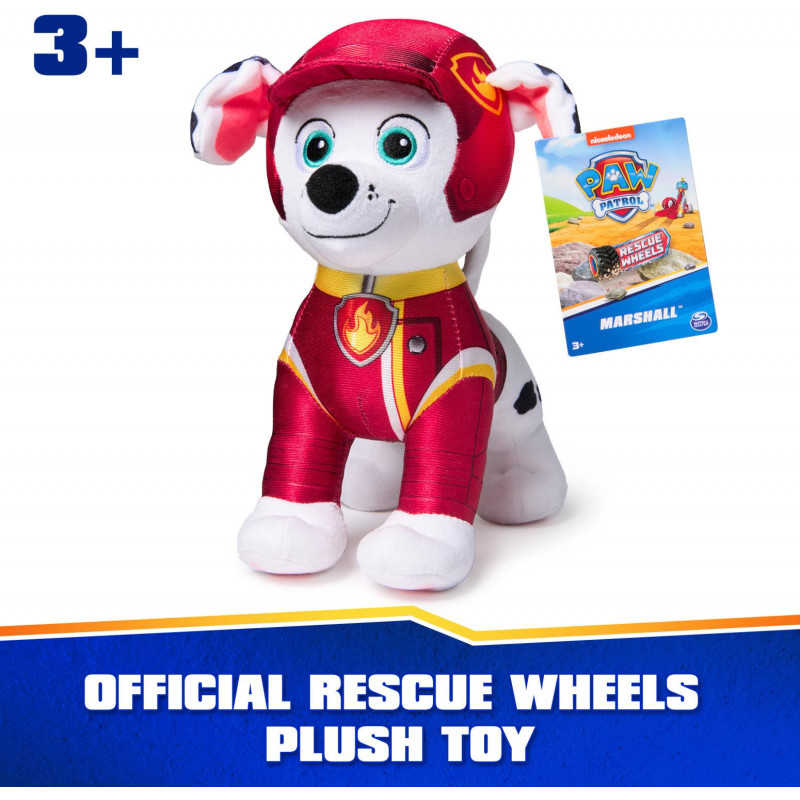 Paw Patrol Rescue Wheels Basic Plush Assorted - Afterpay