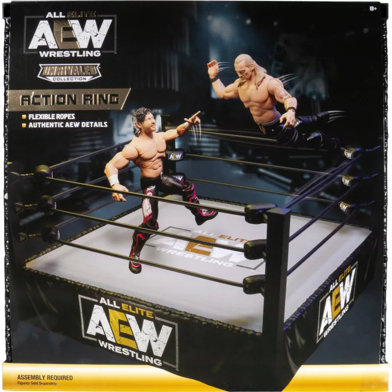 AEW - Medium Playset - Unrivaled Figure Wrestling Ring