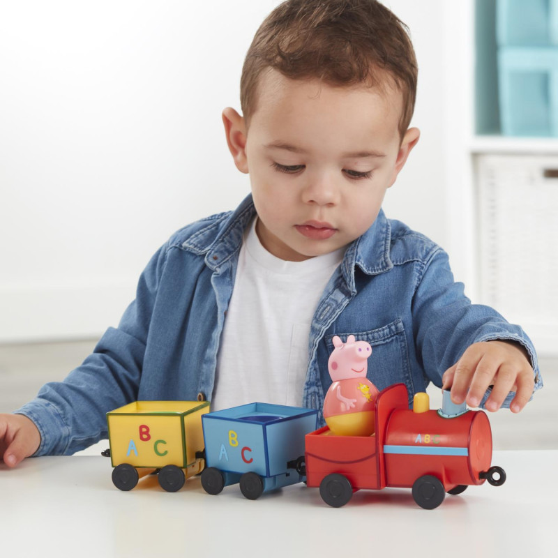 Weebles Peppa Pig Wobbily Train - Afterpay Available!