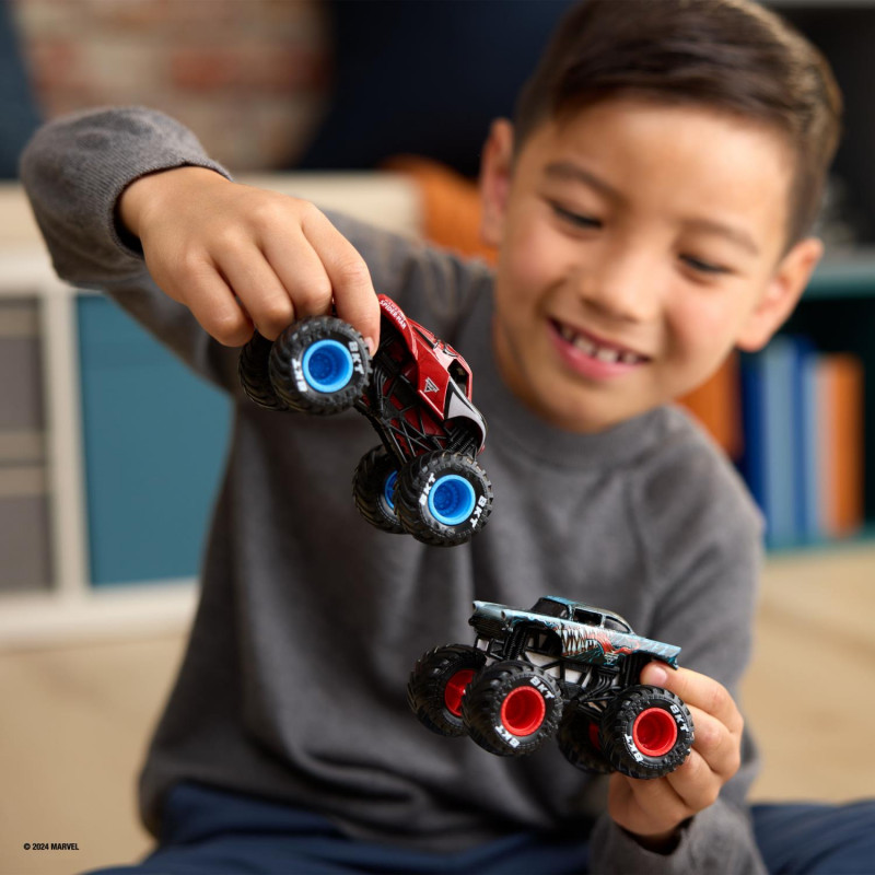 Monster Jam 1:64 Marvel 2 Pack - Afterpay Available!
