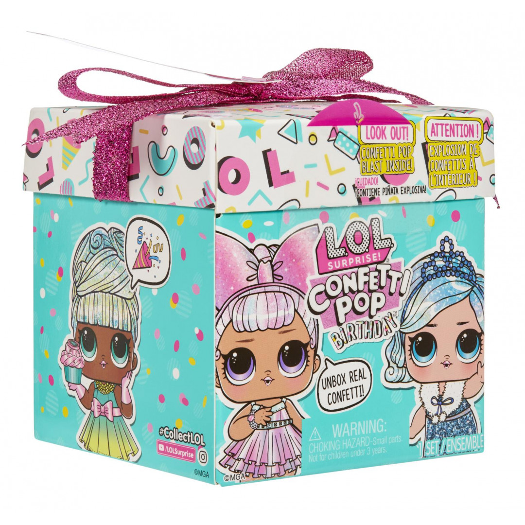 L.O.L. Surprise Confetti Pop Birthday Tots - Afterpay