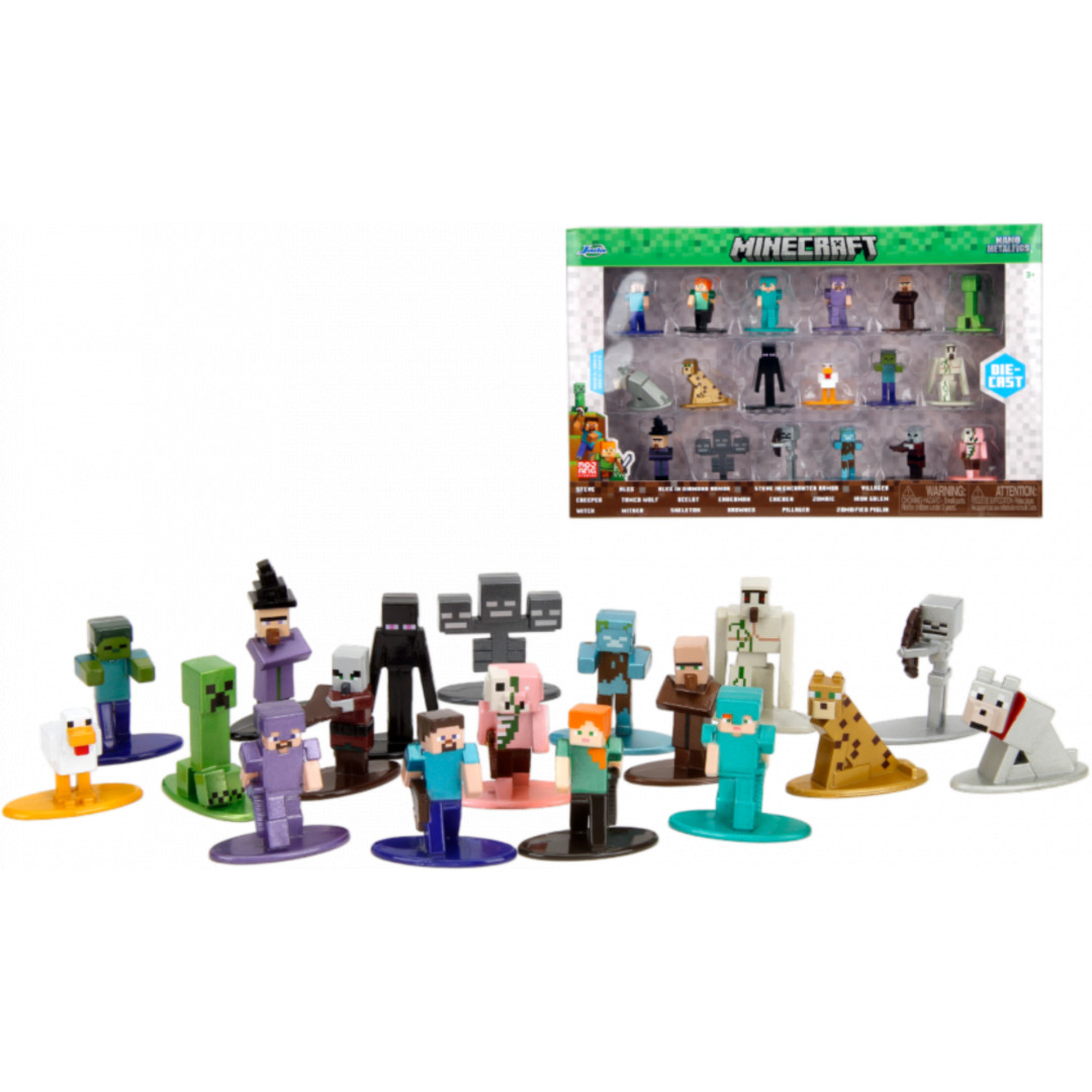 Minecraft - Nano MetalFig 18-Pack W12 - Afterpay Available!