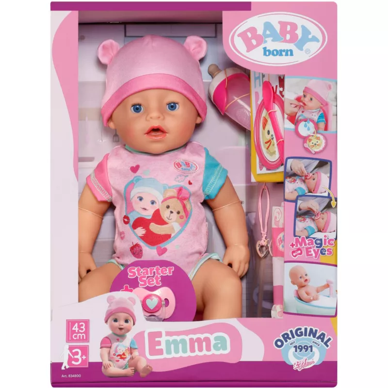 Baby Born Emma 43cm (Magic Girl Refresh) - Afterpay