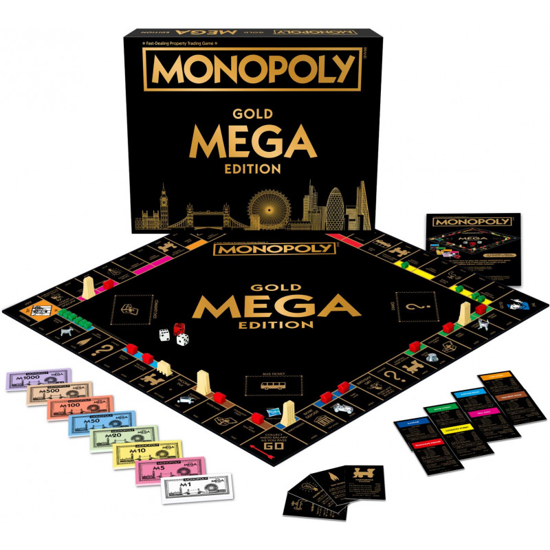 Mega Gold Monopoly - Afterpay Available!