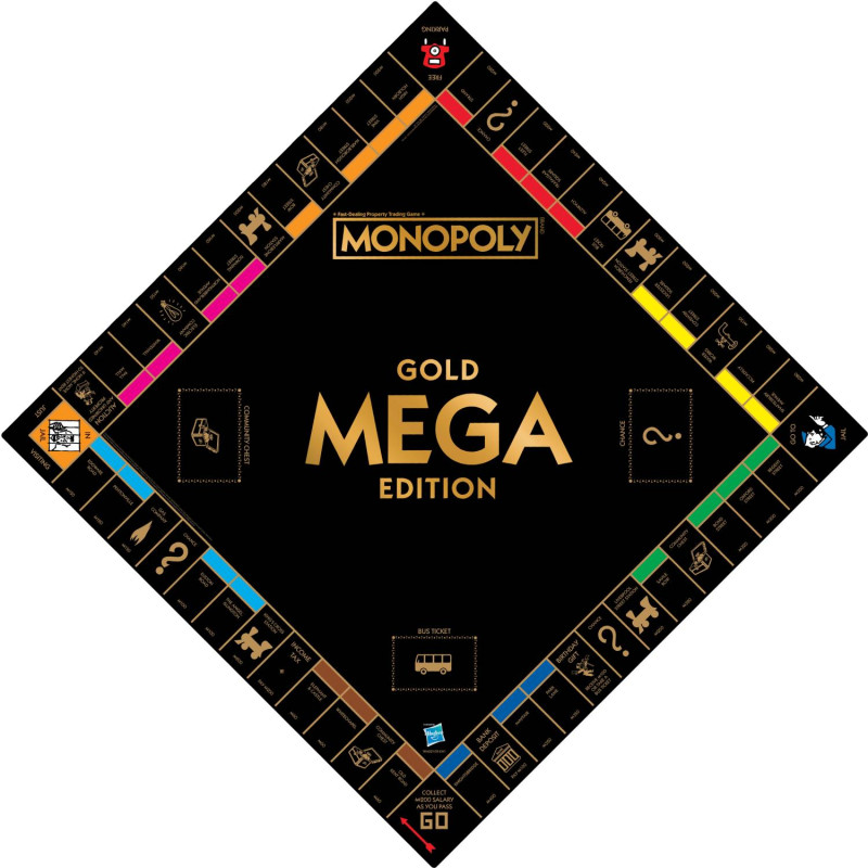 Mega Gold Monopoly - Afterpay Available!