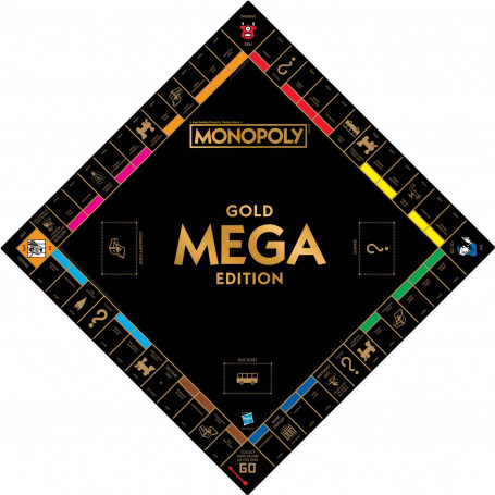 Mega Gold Monopoly - Afterpay Available!