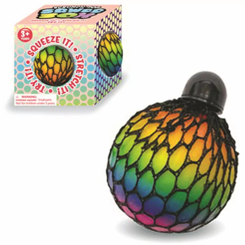 Meshmallow Rianbow Ball 6Cm - Afterpay Available!