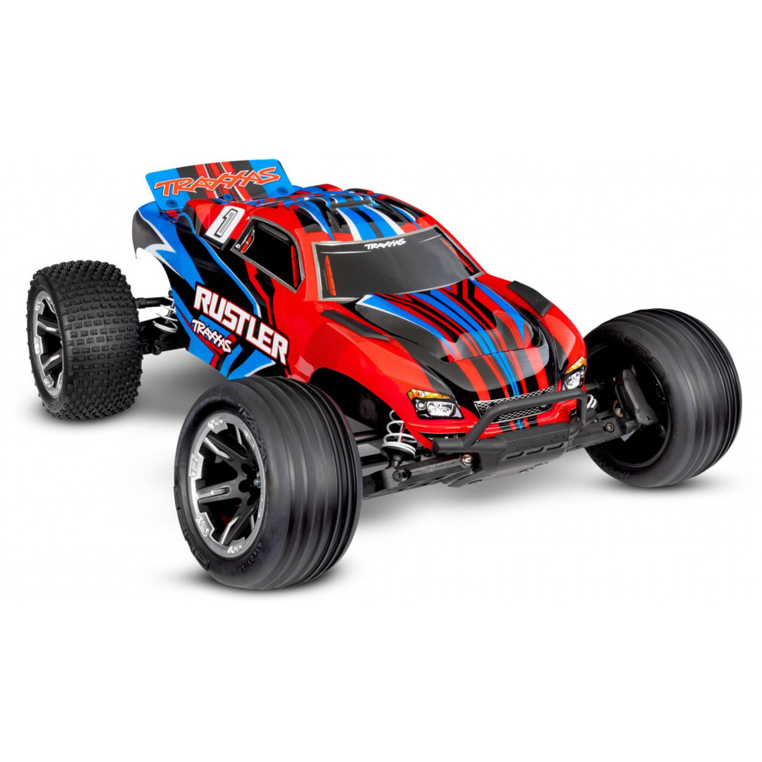 Traxxas Rustler Stadium Truck - Red - Afterpay Available!