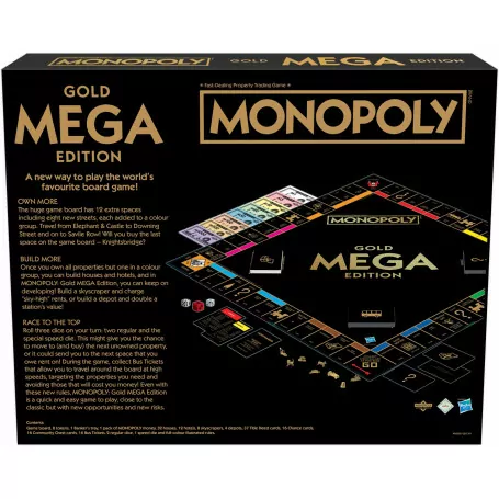 Mega Gold Monopoly - Afterpay Available!