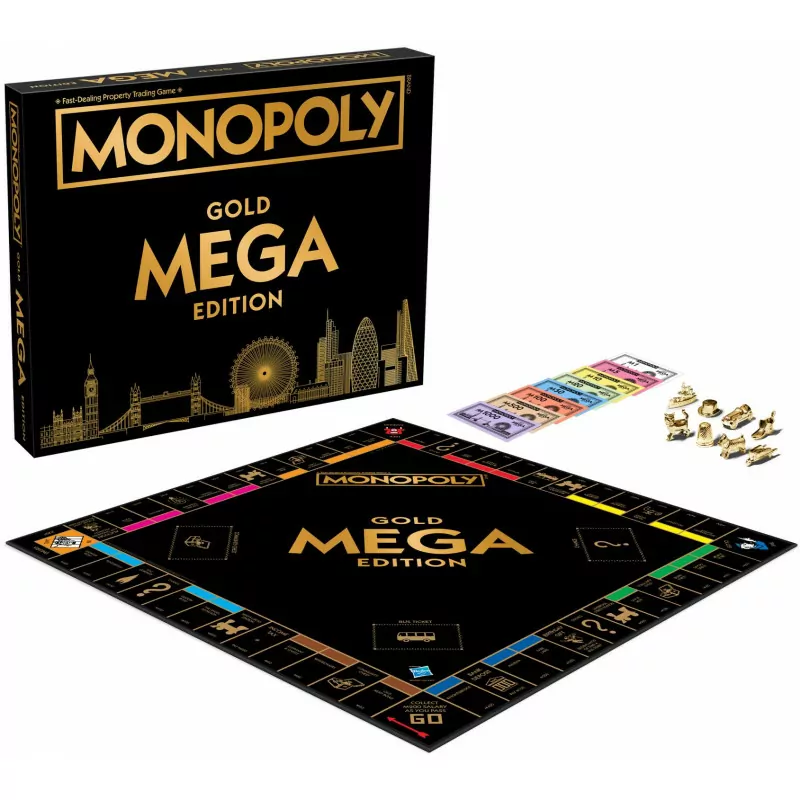Mega Gold Monopoly - Afterpay Available!
