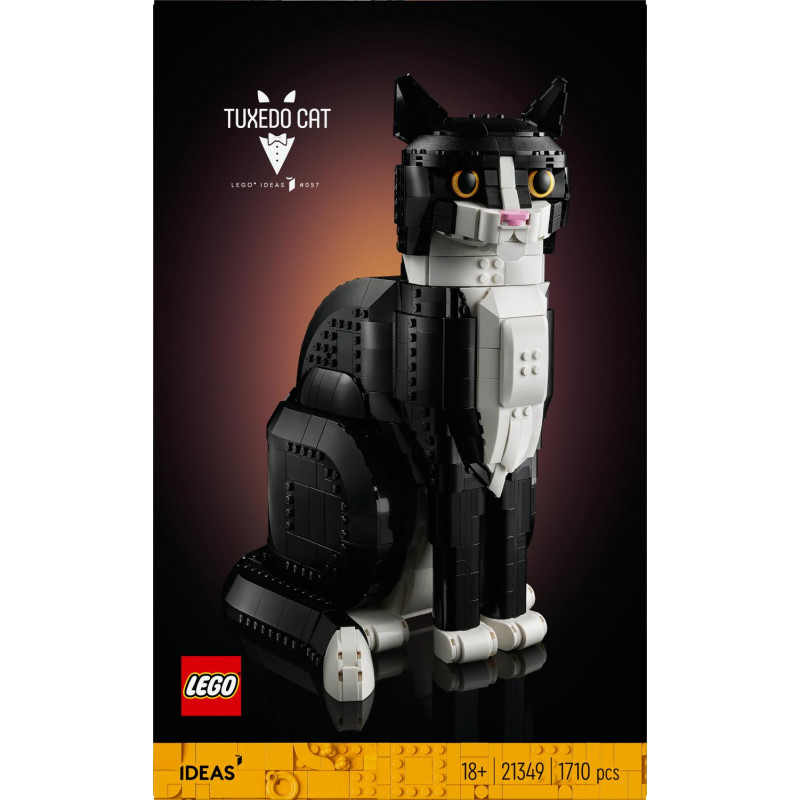 LEGO Ideas Tuxedo Cat 21349 - Afterpay Available!