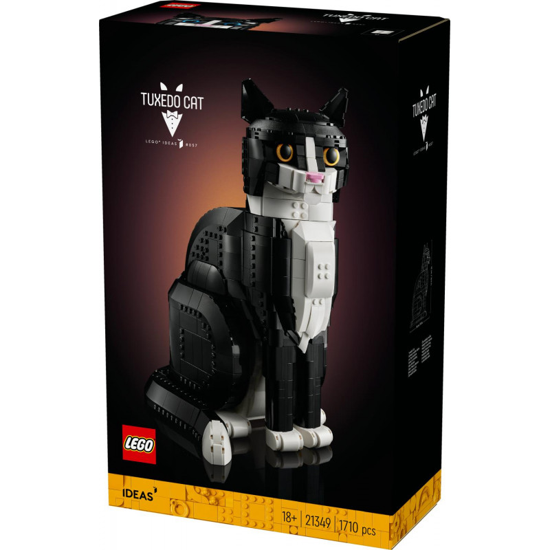 LEGO Ideas Tuxedo Cat 21349 - Afterpay Available!