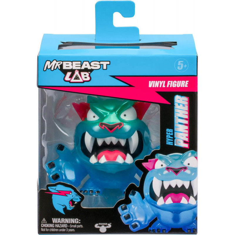 MrBeast Lab Vinyl Figure Pack - Camo Panther - Afterpay