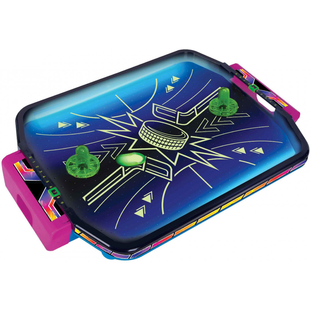 Electronic Arcade Air Hockey(Hyper Neon Series) - Afterpay