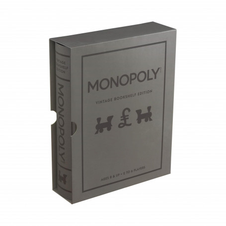 Monopoly Linen Bookshelf Edition UK - Afterpay Available!