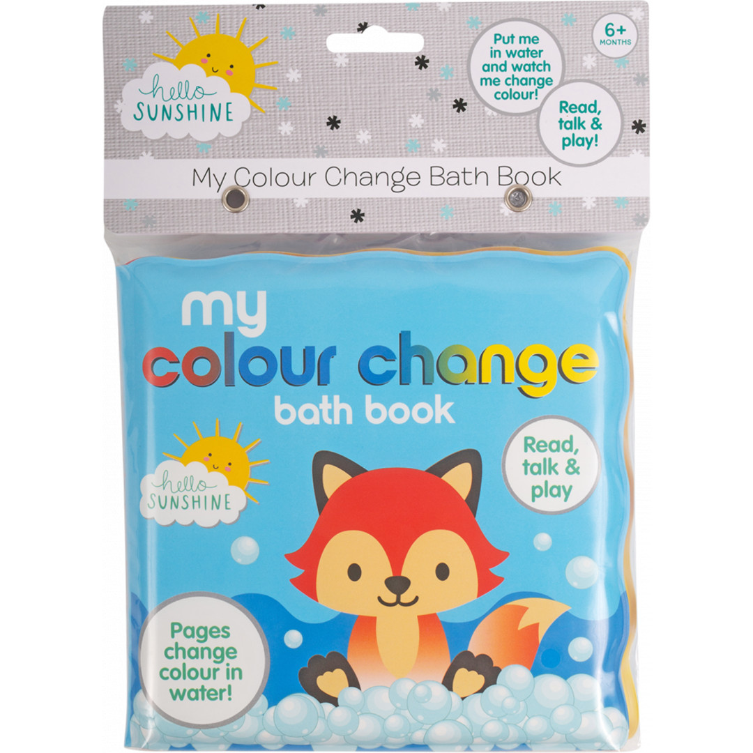 Hello Ss Colour Change Bath Book - Afterpay Available!