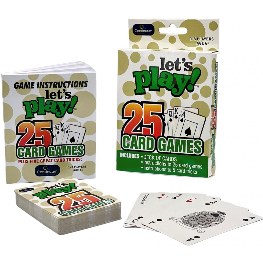 Let's Play 25 Card Games - Afterpay Available!