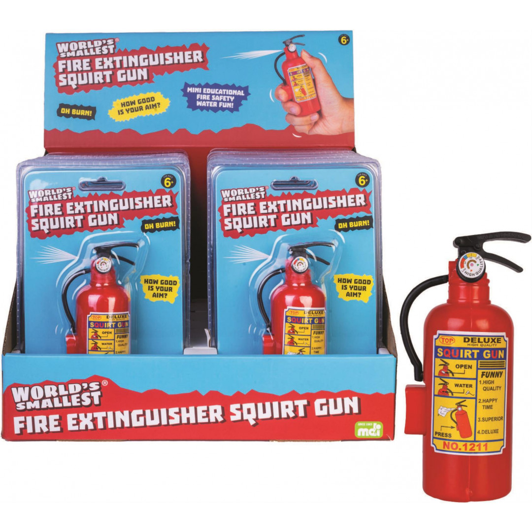 World Smallest Fire Ext Squirt Gun - Afterpay Available!