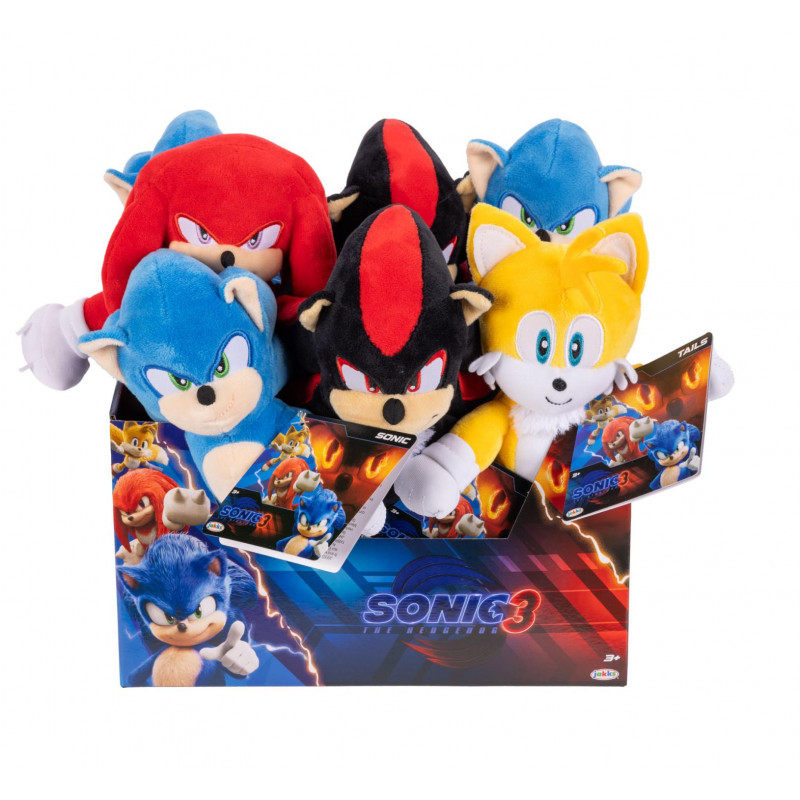 Sonic 3 Movie- 9" Basic Plush - Afterpay Available!