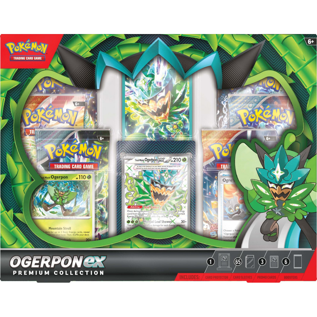 Pokemon Ogerpon Ex Premium Collection - Afterpay Available!