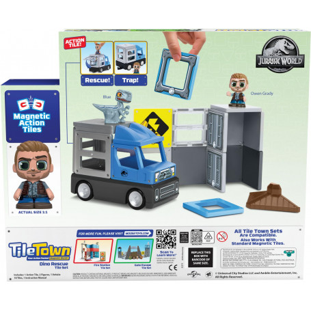 Tile Town Jurassic World Dino Scape Set - Afterpay