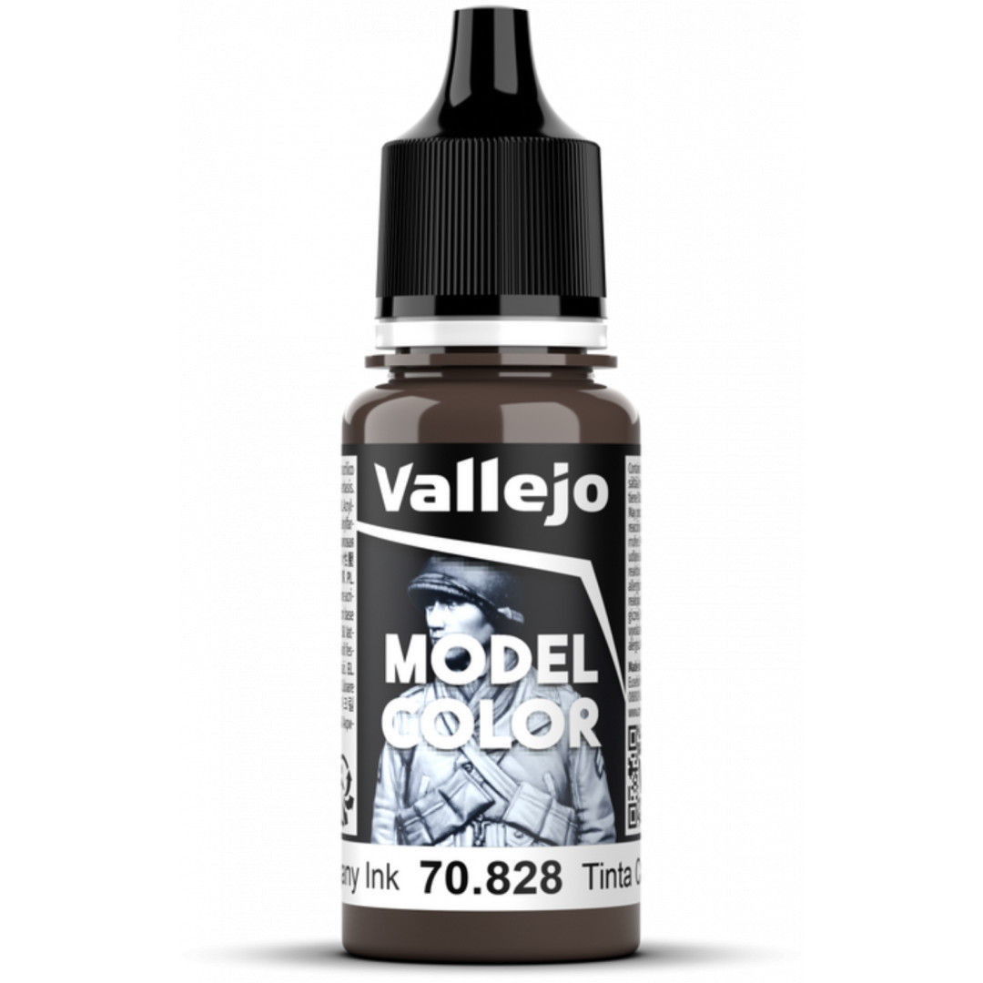 Vallejo 70828 Model Colour Transparent Woodgrain 17 Ml
