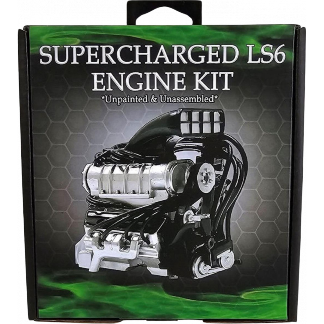 1:24 LC/LJ Supercharged L.S Torana Engine Plastic Kit