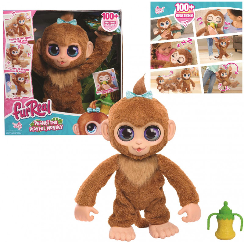 Furreal Peanut The Playful Monkey - Afterpay Available!