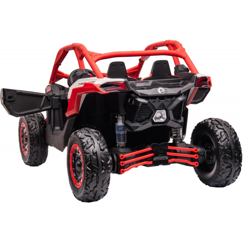 Can-Am Licensed Electric UTV 24V Kids Ride On - Red