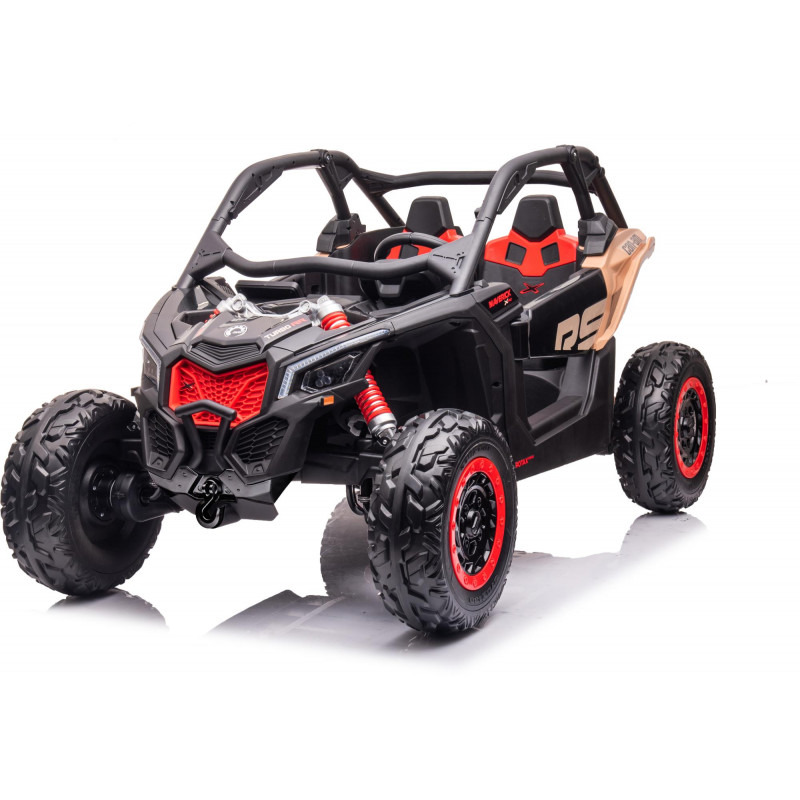 Can-Am Licensed Electric UTV 24V Kids Ride On - Black