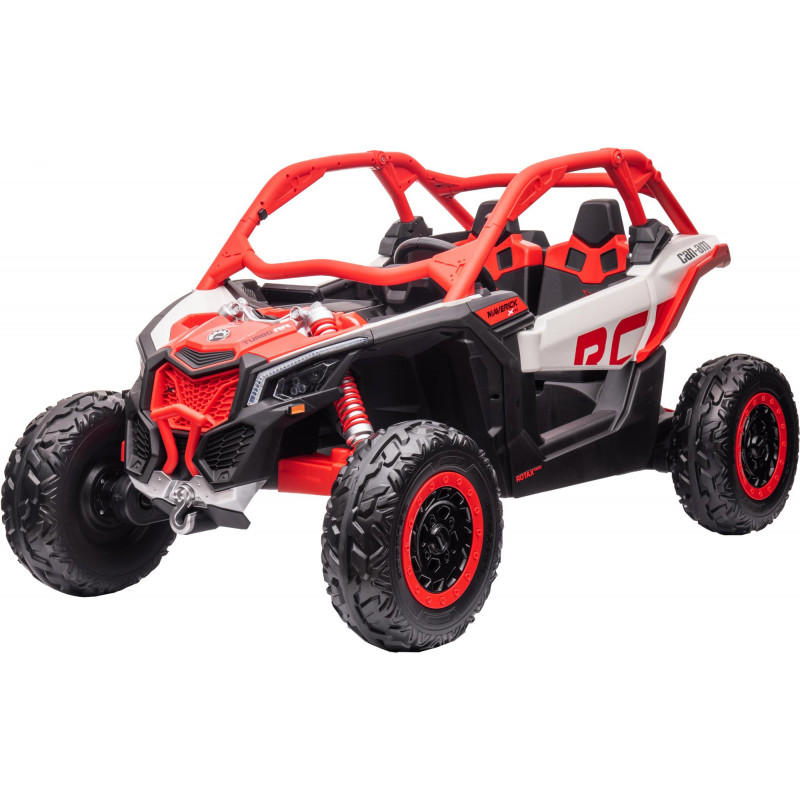 Can-Am Licensed Electric UTV 24V Kids Ride On - Red
