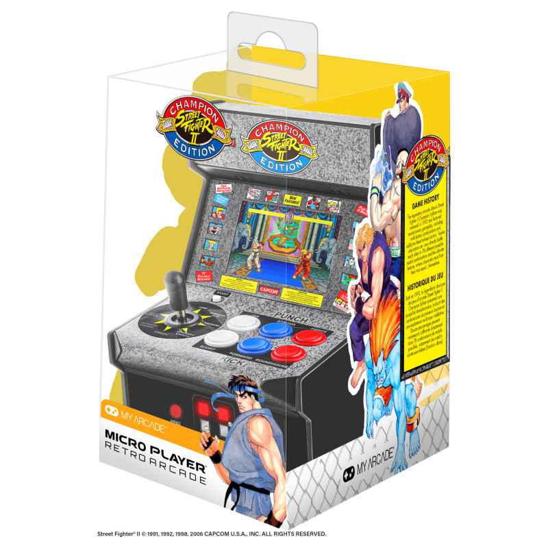 Retro Street Fighter Ii: Champion Edition Micro Player