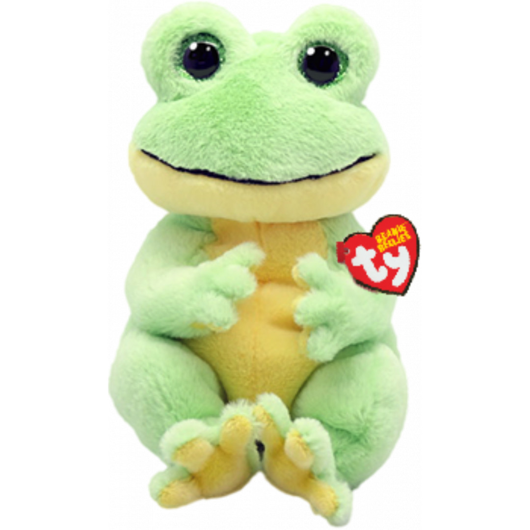 Ty Beanie Bellies Snapper - Green Frog Reg - Afterpay