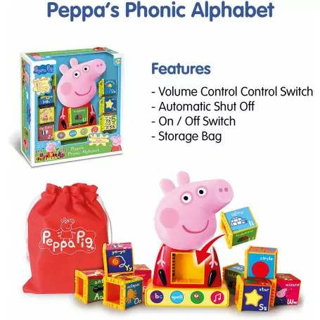 Peppa Pig Peppa's Phonic Alphabet - Afterpay Available!