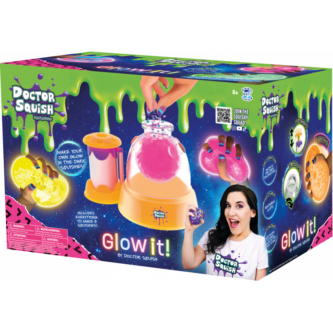 Doctor Squish Squishy Maker Glow Edition - Afterpay