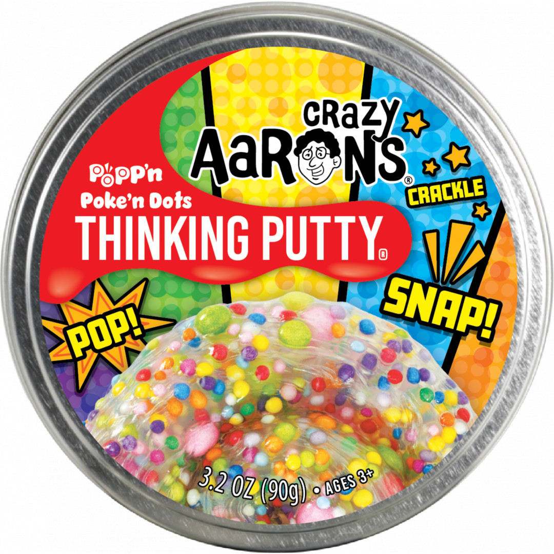 Crazy Aarons Poke'n Dots Popp'n Putty - Afterpay Available!