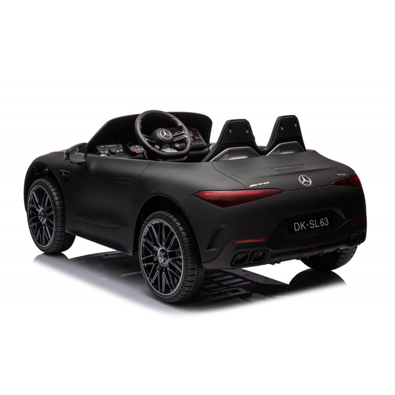 Mercedes SL63 AMG - Matte Black Electric Ride-On - Afterpay