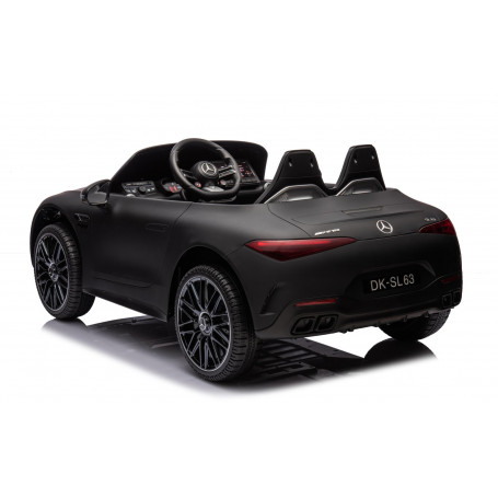 Mercedes SL63 AMG - Matte Black Electric Ride-On - Afterpay